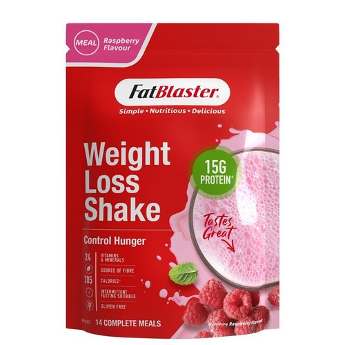 Naturopathica Fatblaster Weight Loss Shake Red Pouch Raspberry 465g | eBay