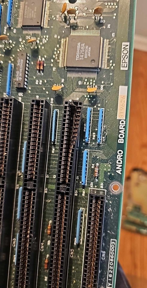 Rare Vintage Retro Gaming Computer Epson Equity II+ Andro Motherboard ...