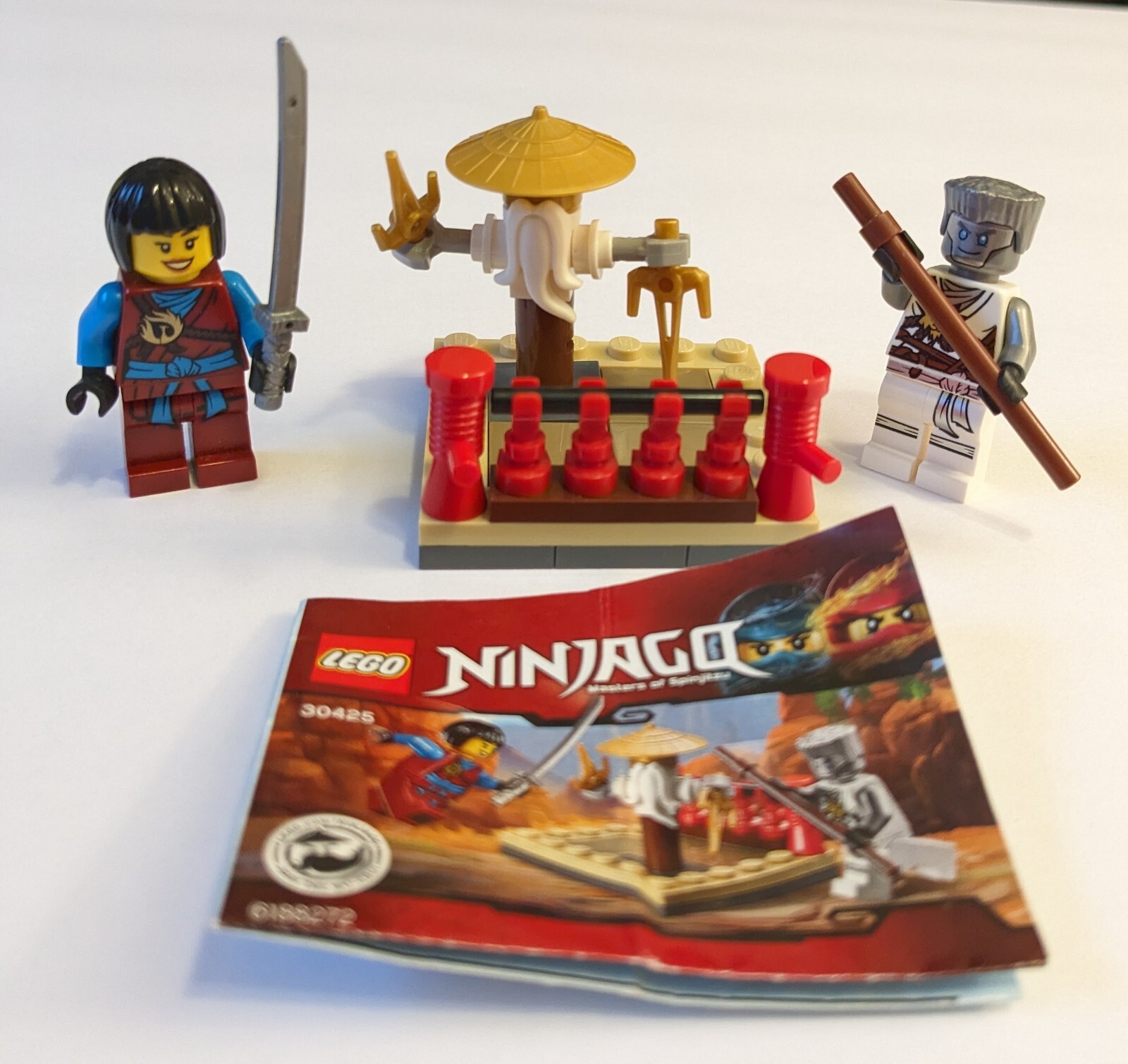 LEGO NINJAGO CRU Masters Training Grounds LEGO 30425 Complete with ...