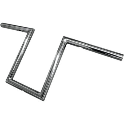 LA Choppers Chrome 1" 10" Narrow Z Bars Handlebars for Harley ...