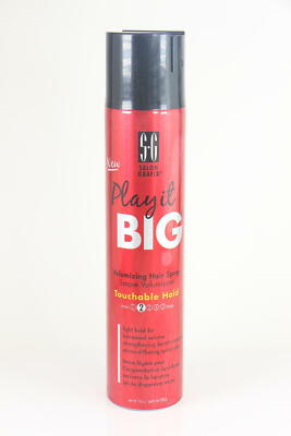 5 PACK Salon Grafix Play it Big Volumizing Hair Spray Touchable Hold 10 ...