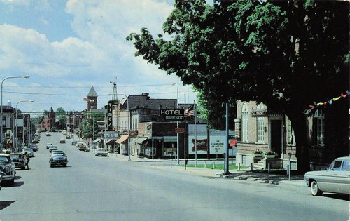 Clintonville WI Wisconsin Main Street Hotel Marson Downtown Vtg ...