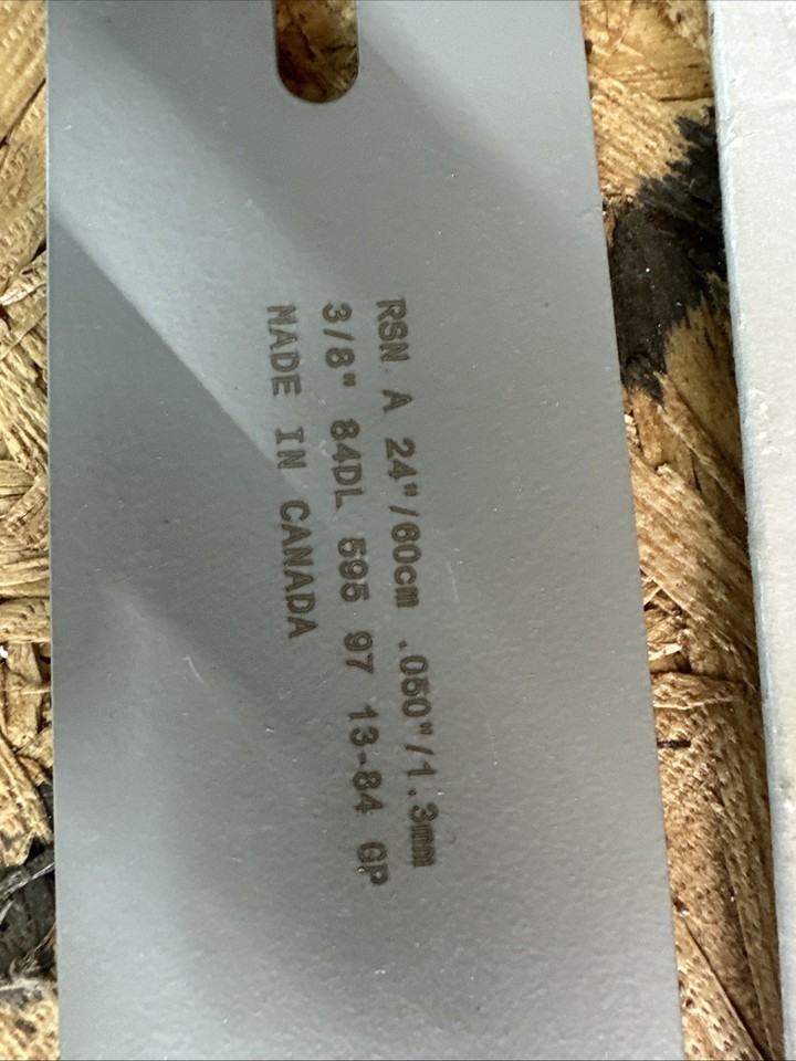 24” Husqvarna Chainsaw Bar 595 97 13-84 3/8” .050 84dl Hsm | eBay