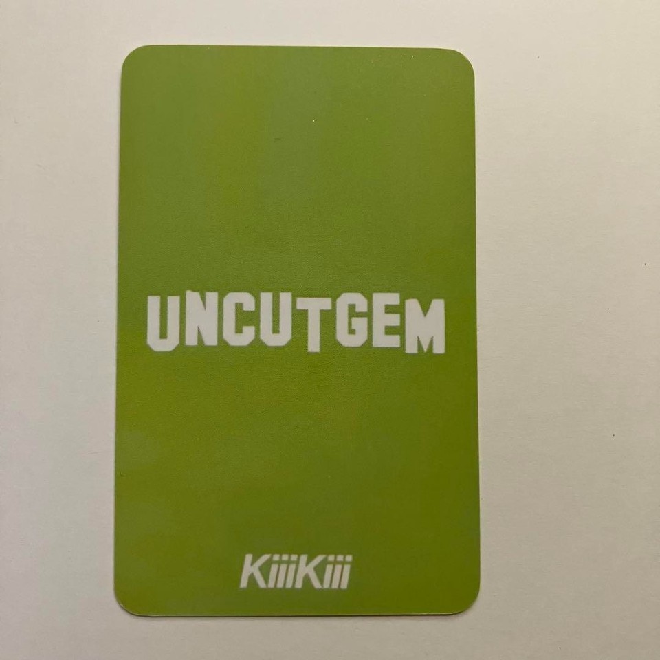 KiiiKiii Haum 1st EP - UNCUT GEM - Broadcast Photocard PC Photo card ...