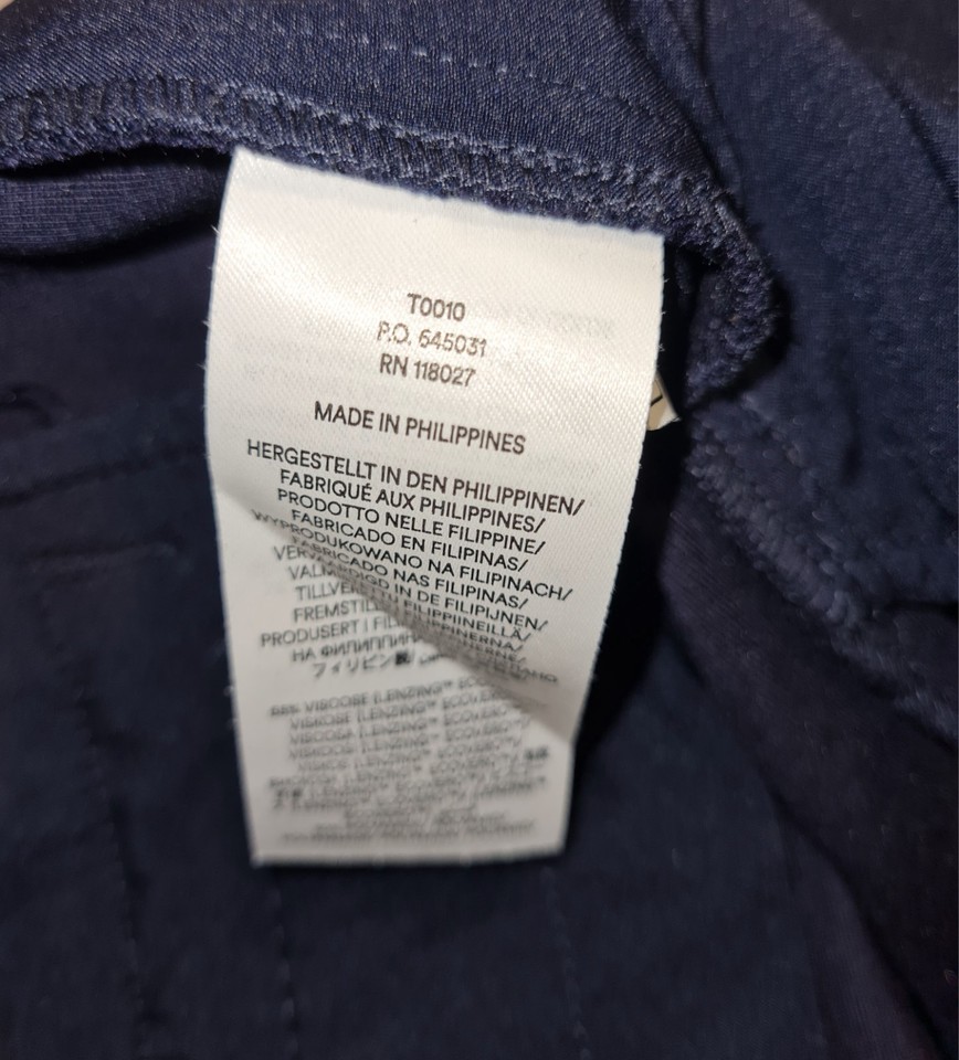 BODEN Hampshire 7/8 Ponte Trousers Size UK 10P Navy T0010 Brand New A6 ...