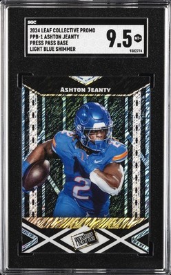 2024 LEAF COLLECTIVE PROMO #PPB-1 ASHTON JEANTY ROOKIE RC SGC 9.5 | eBay