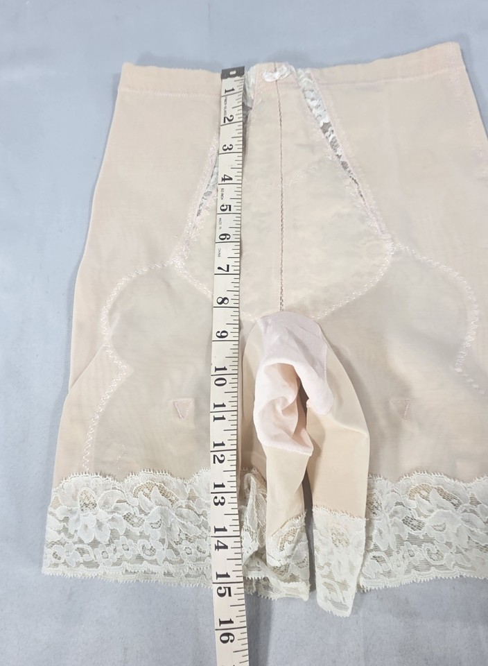 Vintage Venus Girdle Lace M 27-28 Long Leg Garter Shaper Shapewear 344 ...