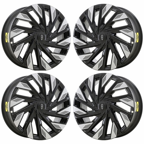 22" LINCOLN NAUTILUS GLOSS BLACK WHEELS RIMS FACTORY OEM ALY95902 2020 ...