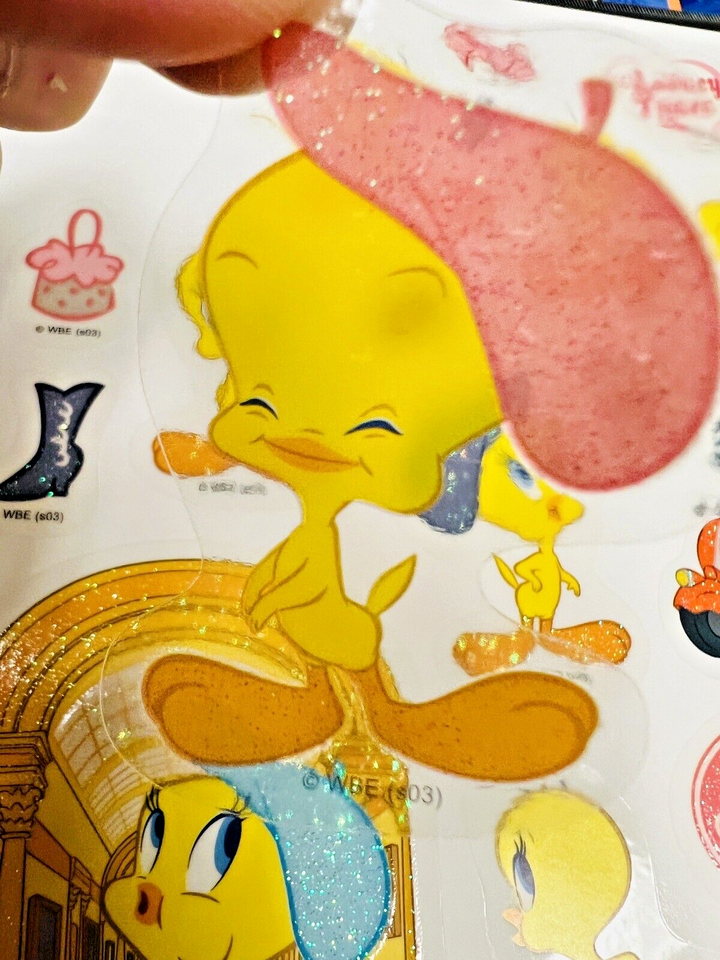 Looney Tunes Tweety Bird Stickers Transparent Clear Background | eBay