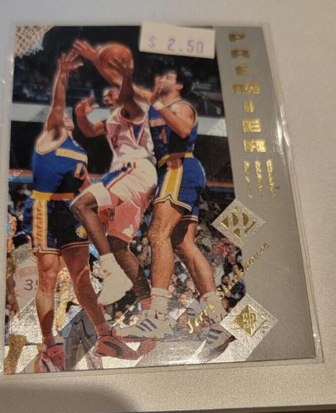 1995-96 Upper Deck SP Jerry Stackhouse Premier Prospects Rookie Card ...