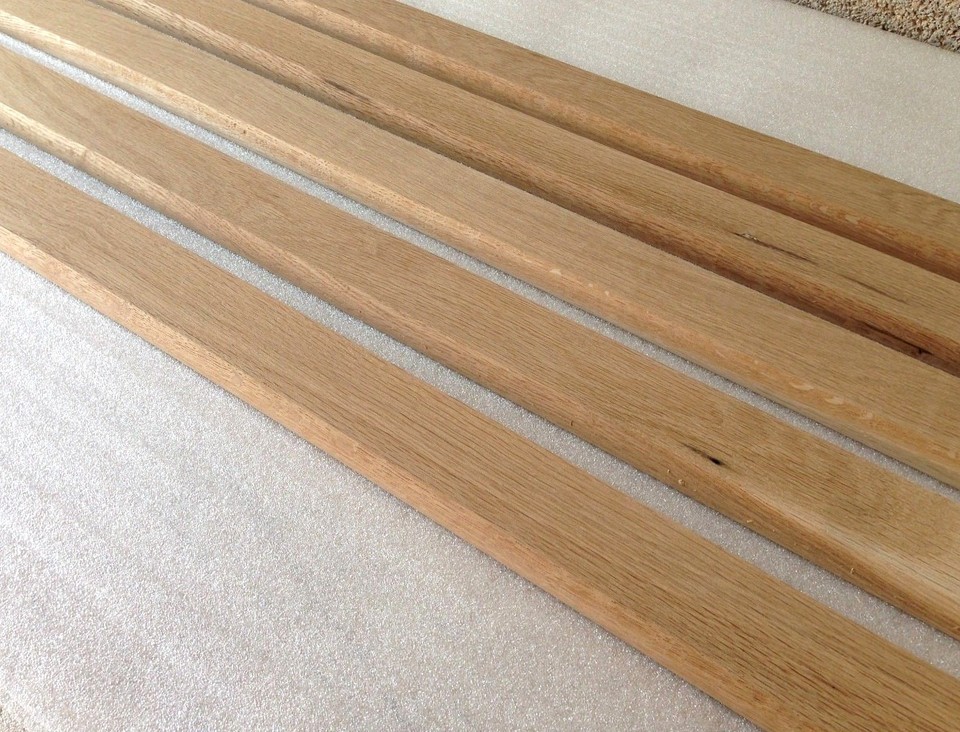 Oak Garden Bench Slats 1.22m 4 ft x 20mm Hardwood Battens 35mm or 56mm ...