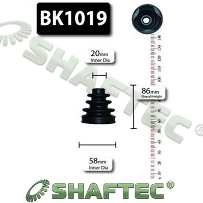 GENUINE SHAFTEC INNER CV BOOT KIT FOR TOYOTA AVENSIS COROLLA MR2 PRIUS ...