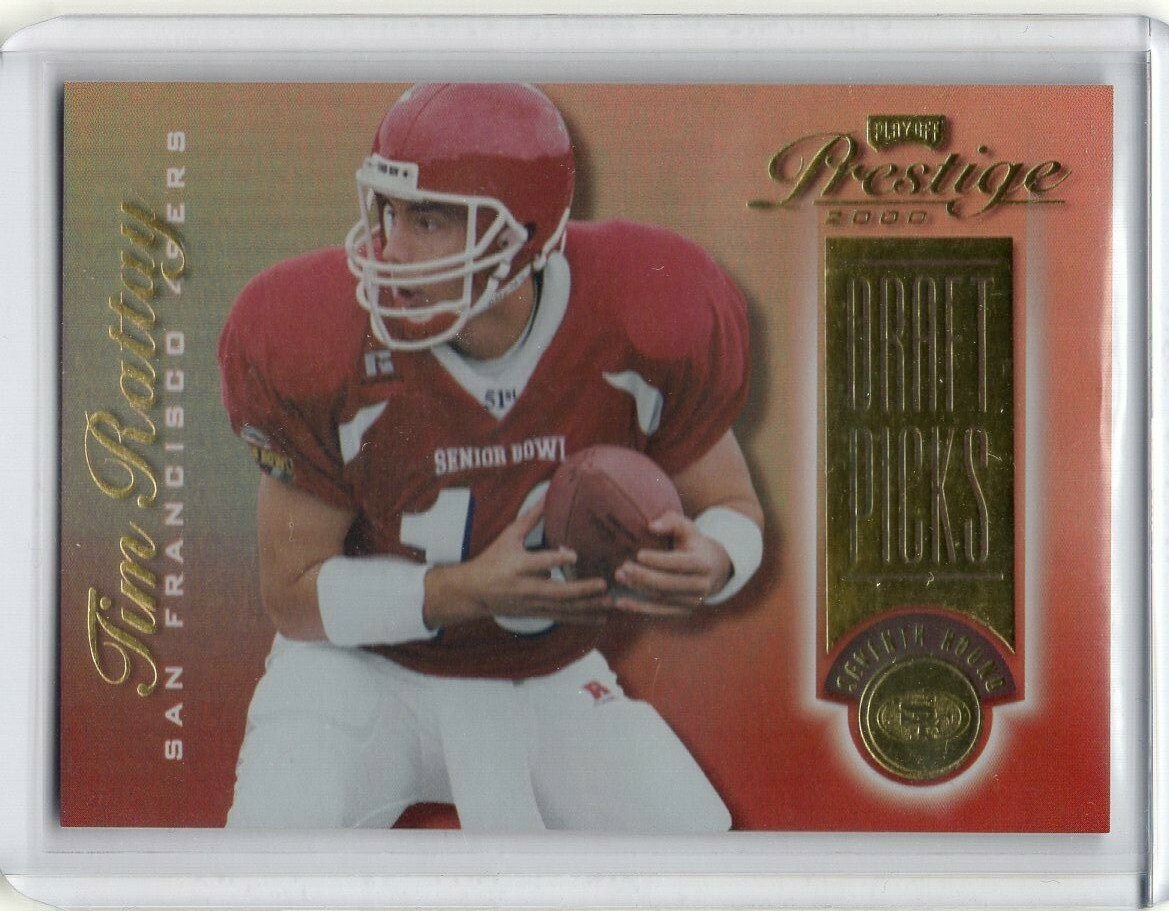 TIM RATTAY 2000 Playoff Prestige DRAFT PICKS ROOKIE CARD #28 - 49ERS | eBay