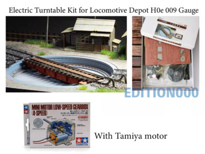 HOn30/HOe Scale M's Electric Turntable Kit Tamiya Motor Set for ...
