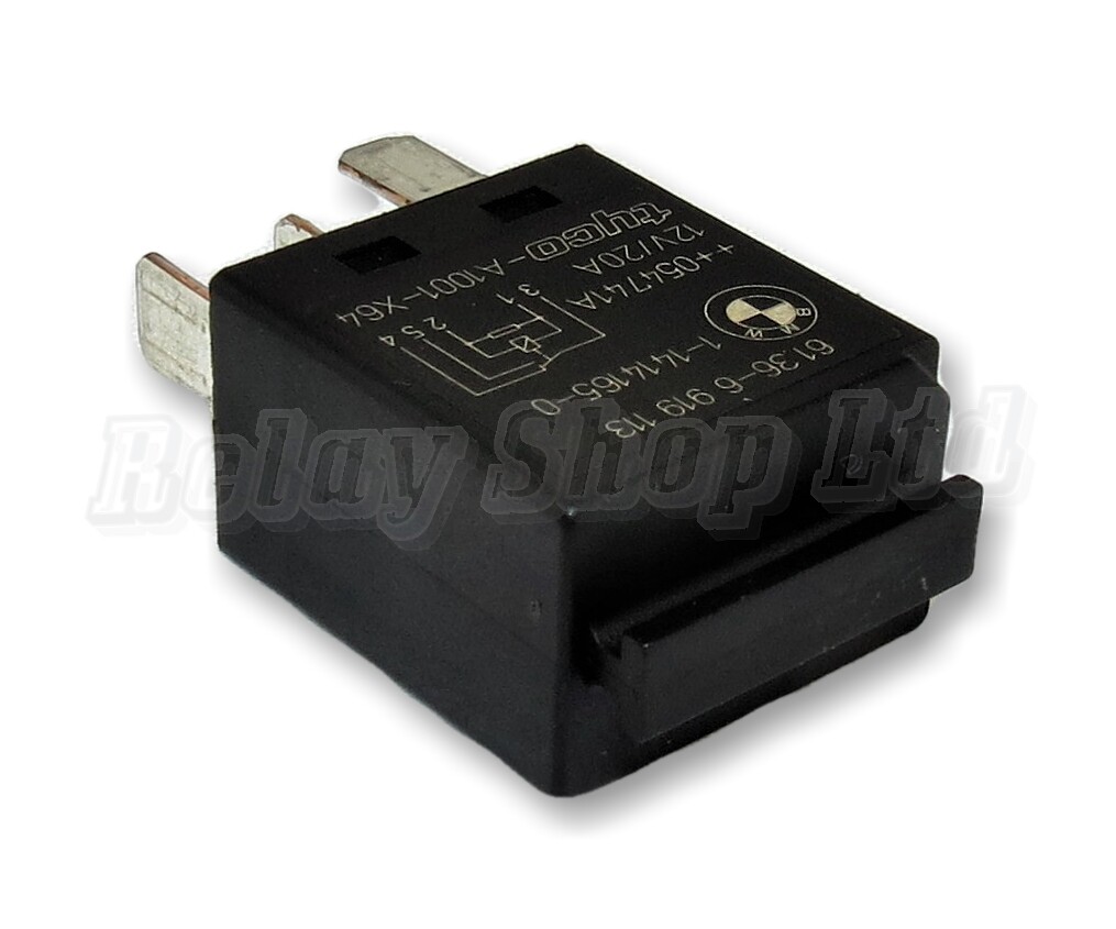 255-BMW 1 3 5 7 Series X3 X4 X5 X6 X7 Z4 5-Pin Black Relay 61316919113 ...