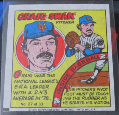 OS501 1979 TOPPS BAZOOKA COMICS ROSS GRIMSLEY #27 | eBay