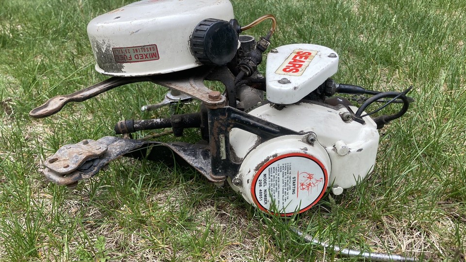 Vintage Bike Bug Bike Motor Friction Bicycle Engine Fork Mount Engine ...