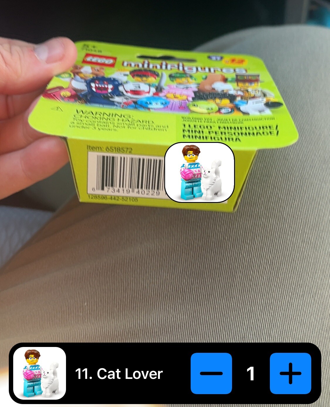 LEGO 71048 Series 27 Collectible Minifigures - Crazy Cat Lover 🔥New in ...