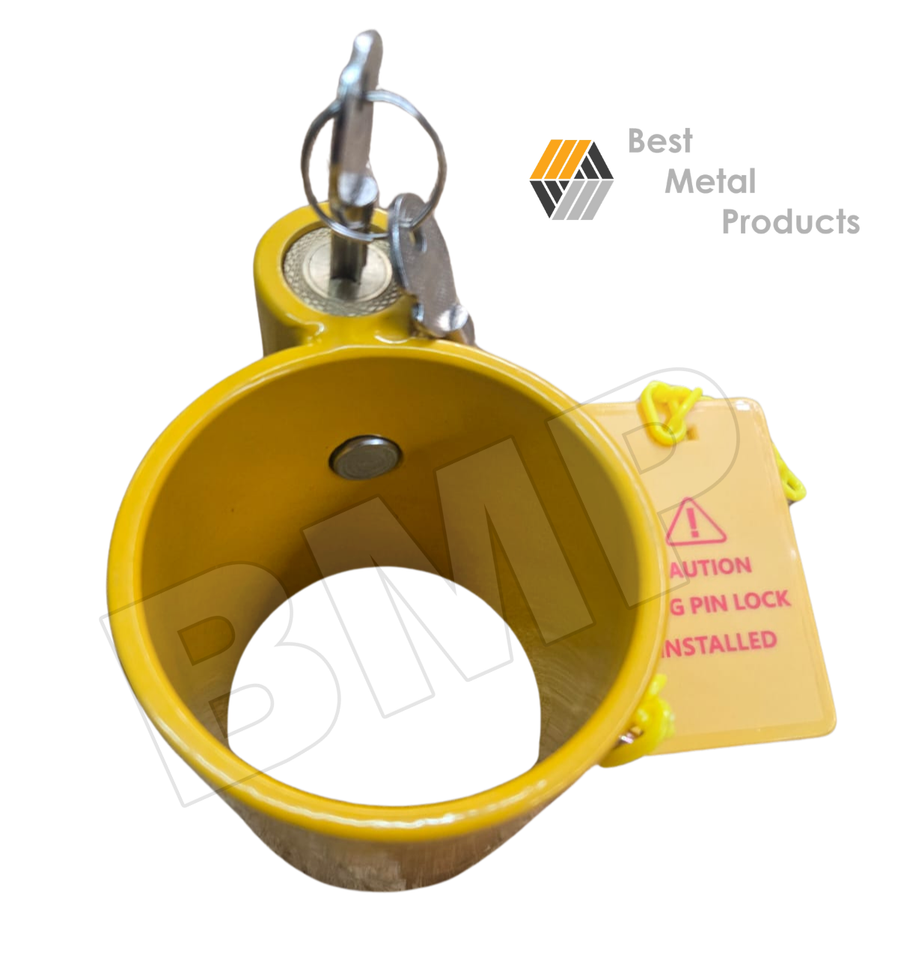 Heavy-Duty King Pin Lock RV 5th Wheel Camper Trailer Container Anti ...