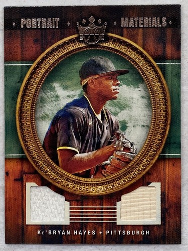 2022 Panini Diamond Kings **Ke'Bryan Hayes Portrait Materials Dual ...