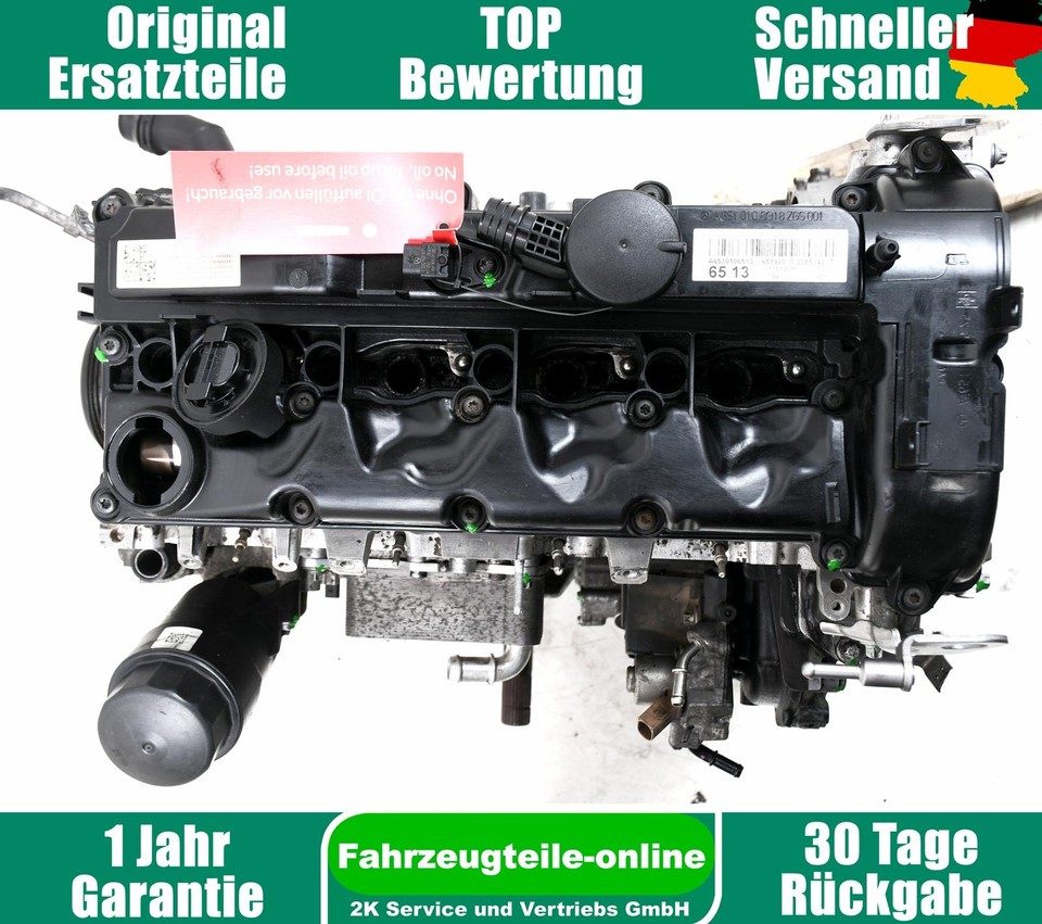 Mercedes Motore 651.900 220 CDI 125kW C-Class 205 C220 A B E Classe ...