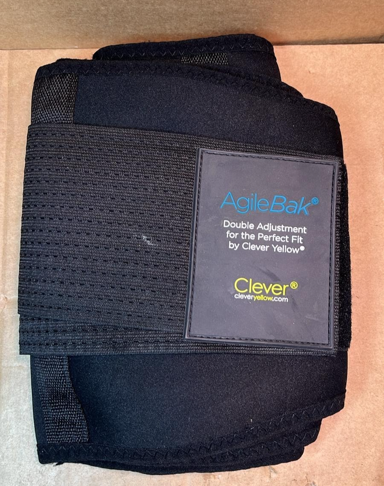 Clever Yellow Premium Back Support Belt, Back Brace, Lumbar Support ...