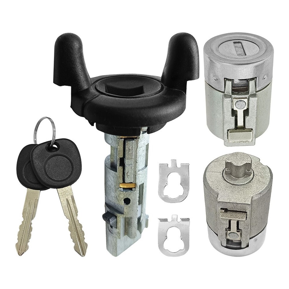 Door Lock Cylinder Barrel With Keys Fits For Blazer Express S10 Jimmy ...
