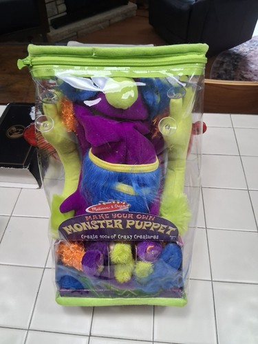 Monster Puppet Set by Melissa & Doug Creative Play New but Opened | eBay