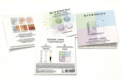 GIVENCHY Prisme Libre LOOSE POWDER Pastel 4 in 1 Harmony LOT 3 x Sample ...