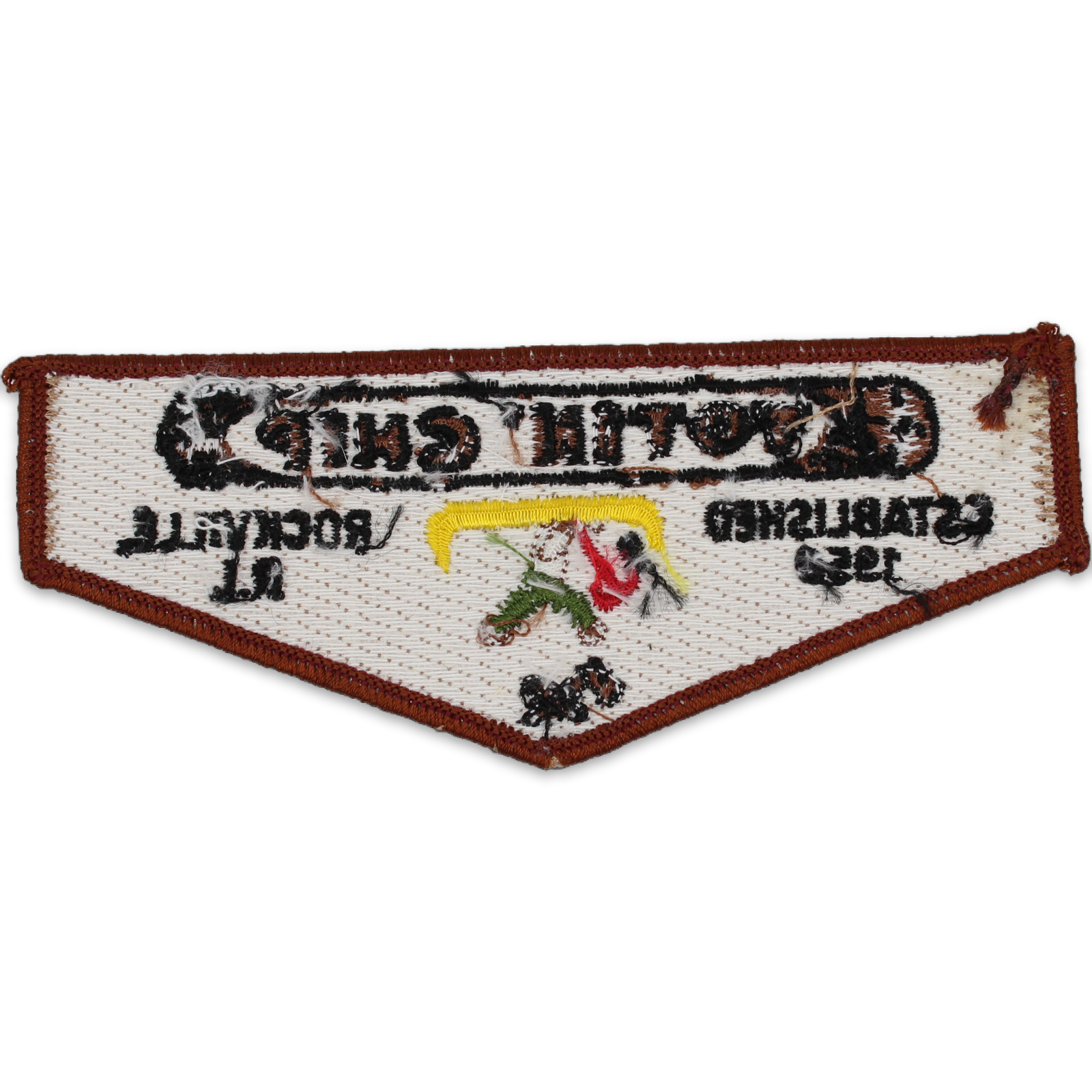 Totin' Chip Rockvill Rhode Island RI Lodge Flap Boy Scouts BSA Patch | eBay