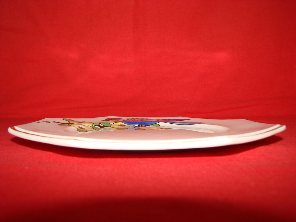 Old Dessert Plate Emaux Longwy Bird Faience Ceramics N°6 | eBay