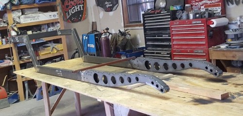 MODEL A FORD 1928-31 SWEEP STYLE ( FULL ) frame rail Kit Rat Rod Hot ...