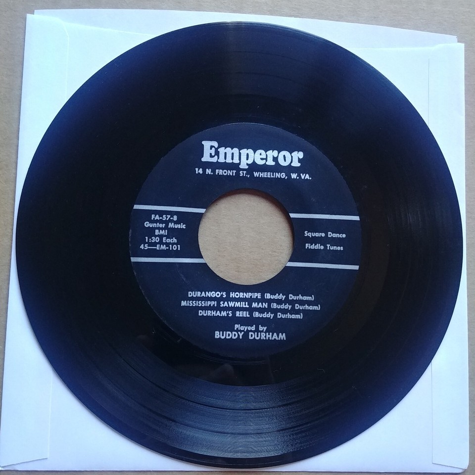 Buddy Durham 45 COUNTRY - Durham's Bull & More - 6 song EP - Emperor 45 ...