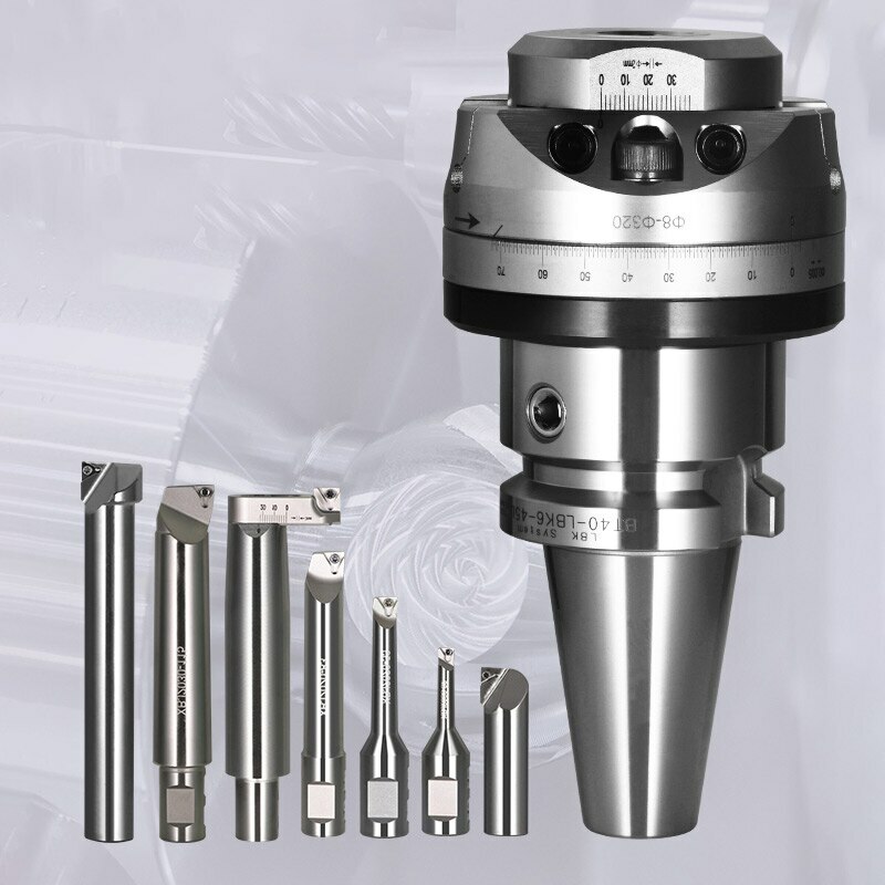 BT40-NBH2084X CNC Lathe Boring Tool Set 8-320mm BT40 Milling Machine ...