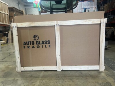 PACKAGING FOR AUTO GLASS WINDSHIELDS/ALL SIZE GLASSES/ WOODEN BOX CRATE ...