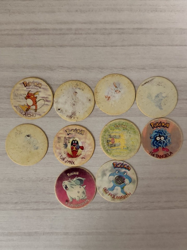 POG Tazos Pokemon VINTAGE 2000/2001 | eBay