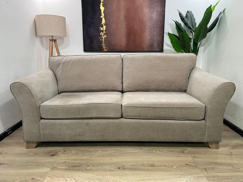 Marks and Spencer M&S Abbey Natural Casual Chenille Large 2 Seater Sofa ...