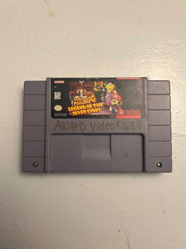 Super Mario RPG: Legend of the Seven Stars (Super Nintendo SNES 1996 ...