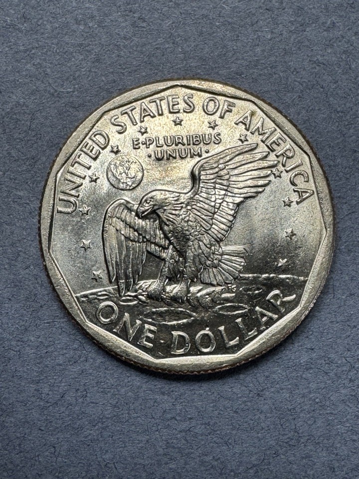 1979 Susan B. Anthony One Dollar U.S. Coin Rare Filled in D Mint Mark ...