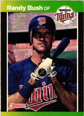 1988 Donruss 89 #537 Robert Randall Bush Twins Baseball Card | eBay