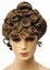 1890S 19TH GIBSON GIRL COSTUME WIG UPSWEEP VICTORIAN CINDERELLA LADY ...