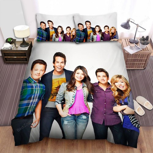 Icarly Movie Poster 4 Quilt Duvet Cover Set Doona Cover Kids Double ...