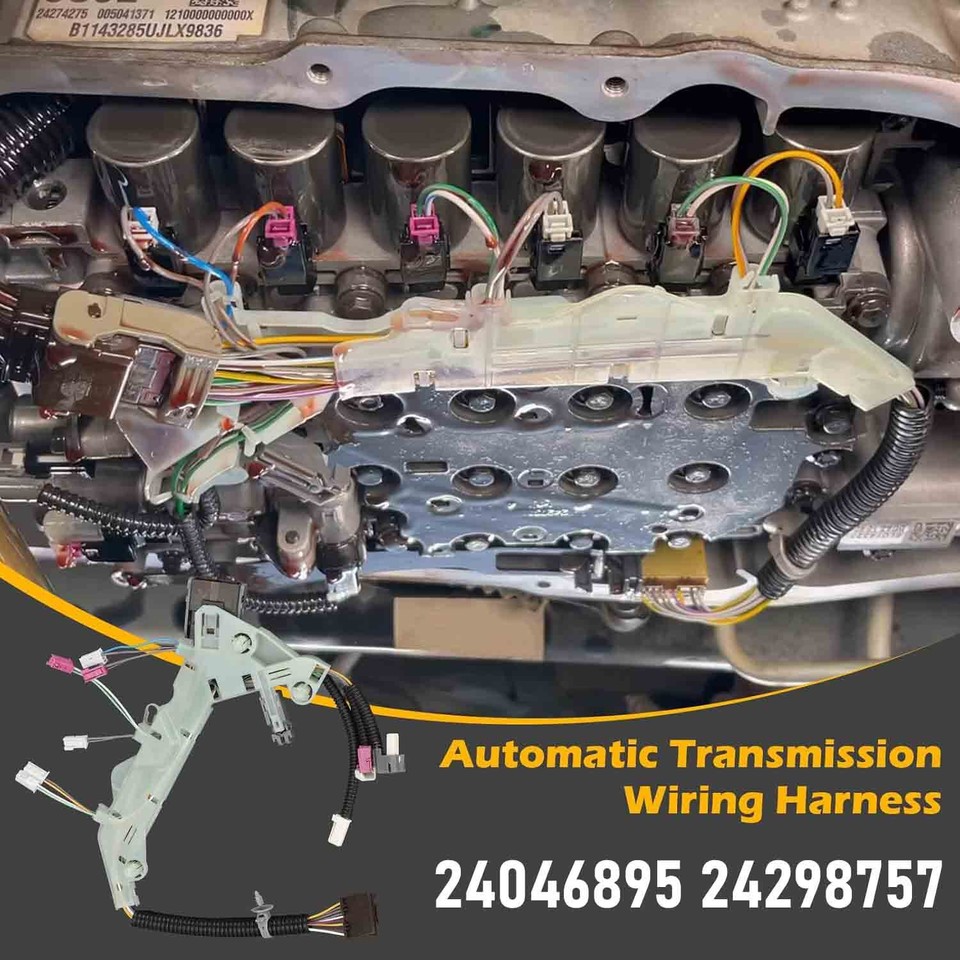 8L45 Fit For GM Automatic Transmission Wiring Harness 24046895 24298757 ...