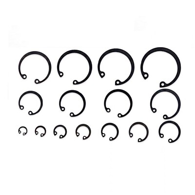 Internal Circlips Black Retaining Rings Spring Steel CirClip 3mm-150mm ...