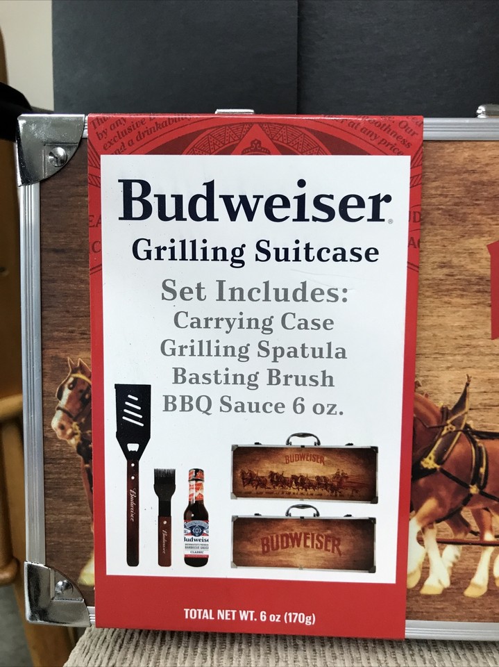 budweiser grilling suitcase | eBay