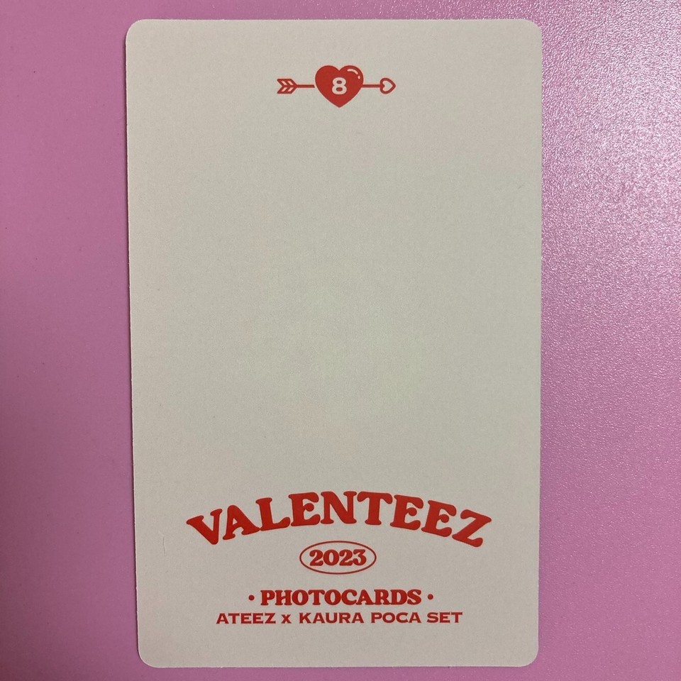 Official Min Gi Photocard Ateez x Kaura 2023 Valenteez Genuine Kpop | eBay