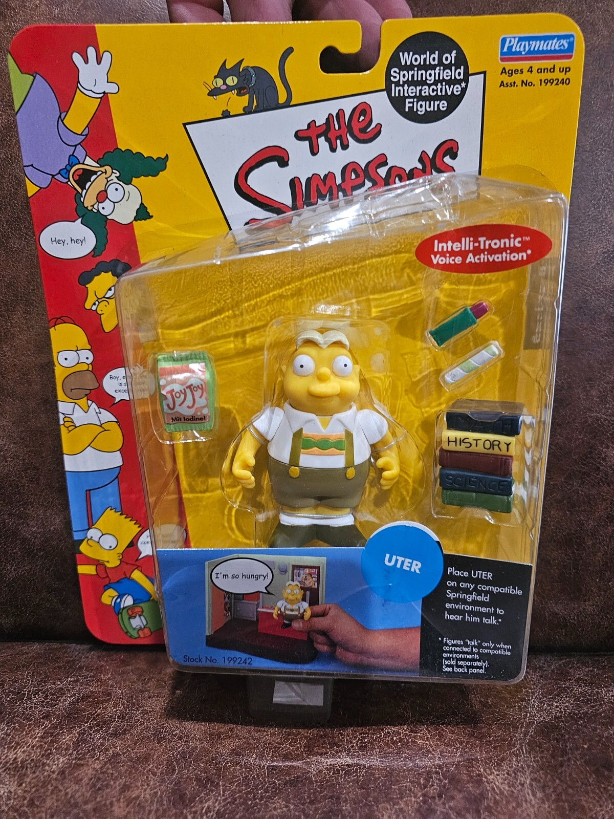 THE SIMPSONS UTER ACTION FIGURE (Playmates, 2002) NEW | eBay