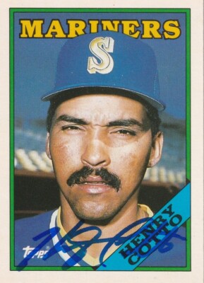 HENRY COTTO SEATTLE MARINERS 1988 TOPPS TRADED CARD #31T | eBay