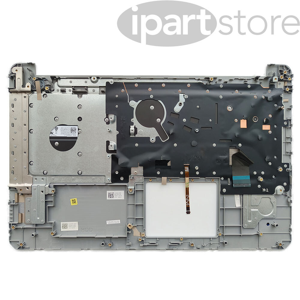 New for Dell Inspiron 5765 5767 Palmrest US Backlit Keyboard Silver ...
