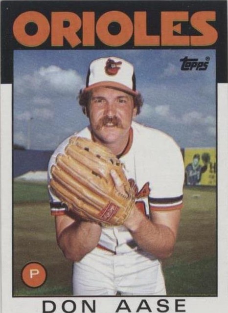 1986 Topps - #288 Don Aase for sale online | eBay